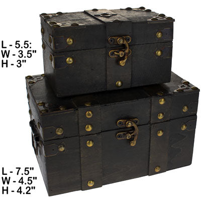 Large Wooden Pirate Chest – Shore And More