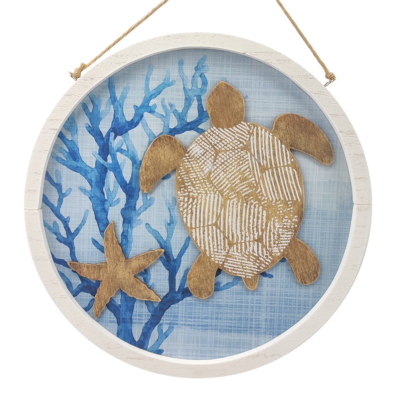 Turtle Wall Plaque – Shore And More
