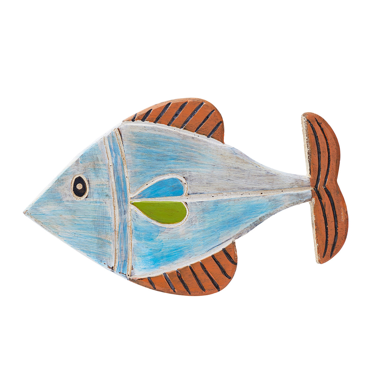 Blue Fish Wall Decor – Shore And More