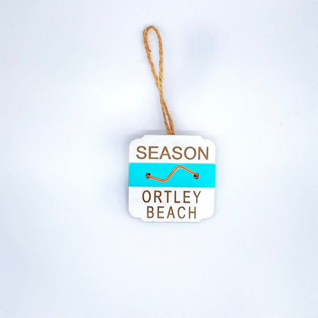 Beach Badge/Tag Ornaments – Shore And More