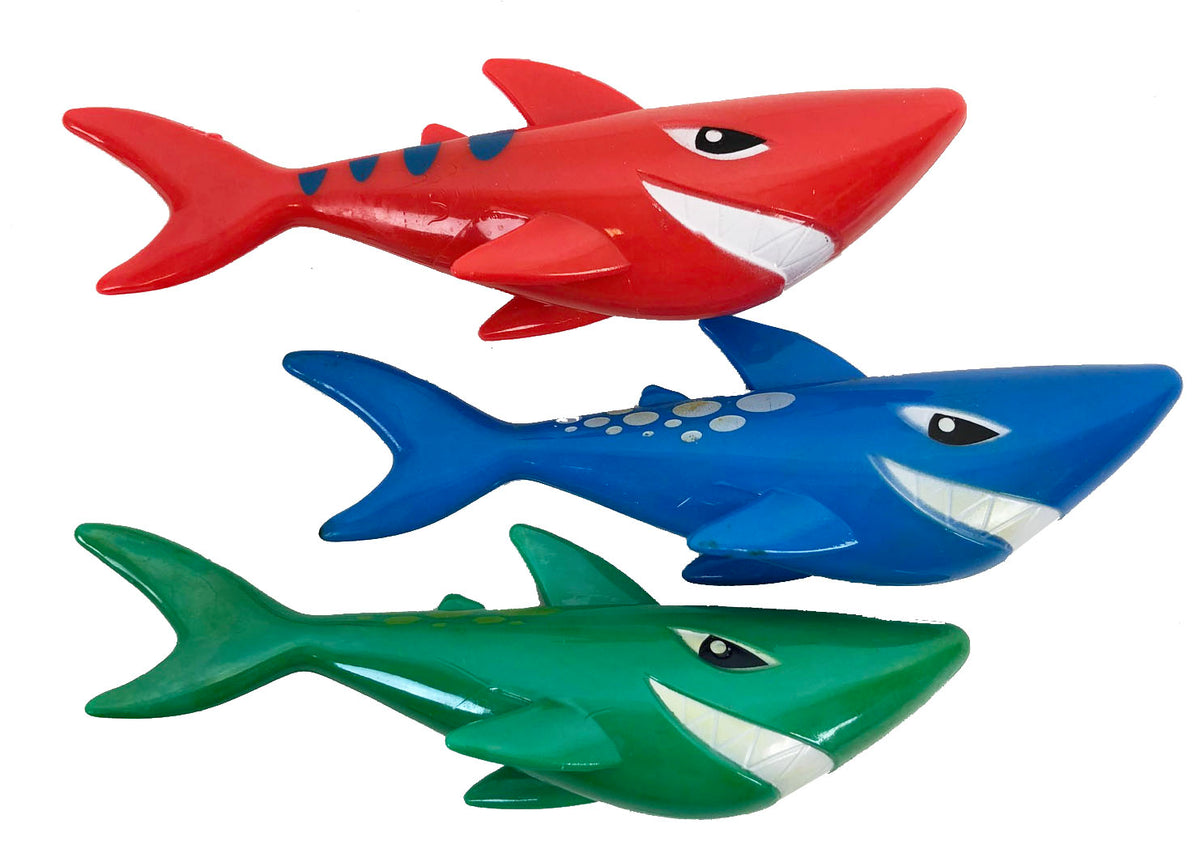 3 PACK DIVE SHARKS – Shore And More